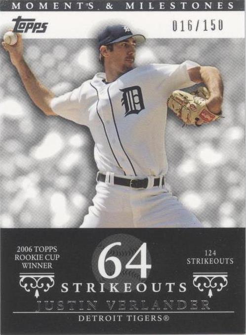 2007 Topps Moments & Milestones - 2006 Topps Rookie Cup Winner - 124 ...