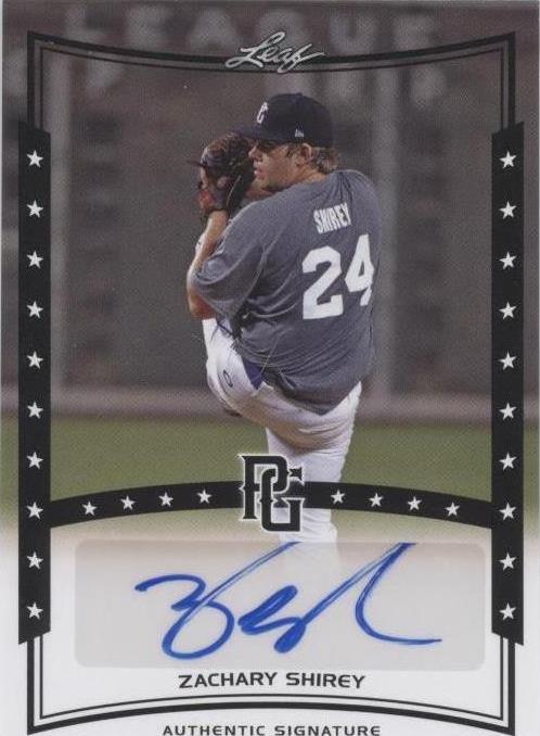 2014 Leaf Perfect Game Showcase - Autographs Black #A-ZS1 Zachary ...