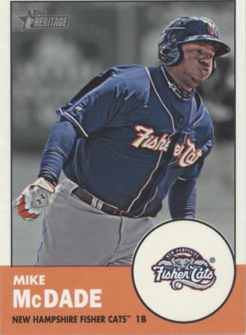2012 Topps Heritage Minor League Edition - Mike McDade #137 (RC) for ...