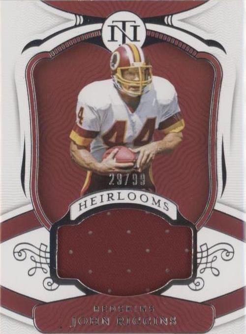 2021 Panini National Treasures - Heirlooms #H-JR John Riggins /99 (MEM ...