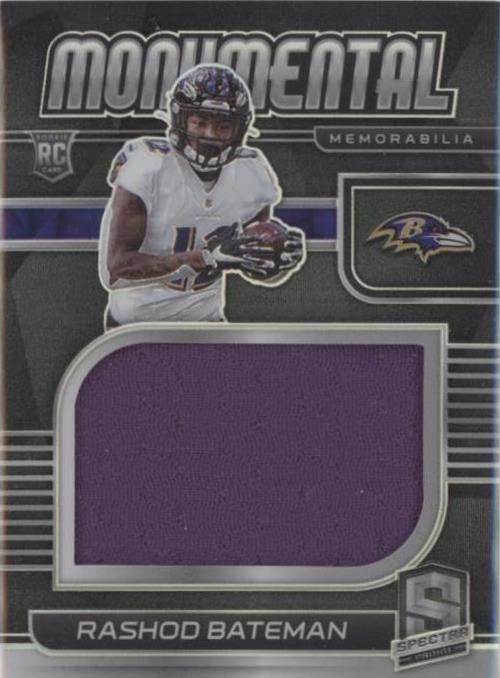 2021 Panini Spectra - Monumental Memorabilia Rashod Bateman #MM-RB /99 ...