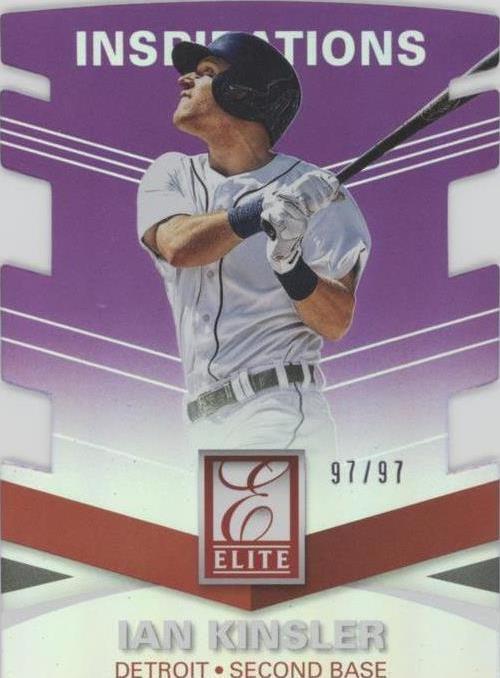 2015 Panini Elite - Inspirations Die-Cut #97 Ian Kinsler /97 for sale ...