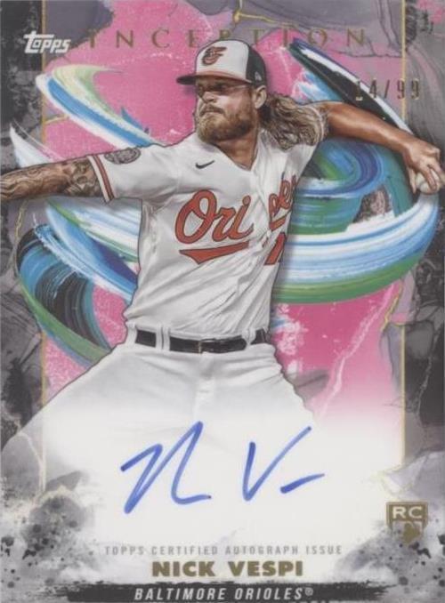 2023 Topps Inception - Base Rookie and Emerging Stars Autographs Nick ...