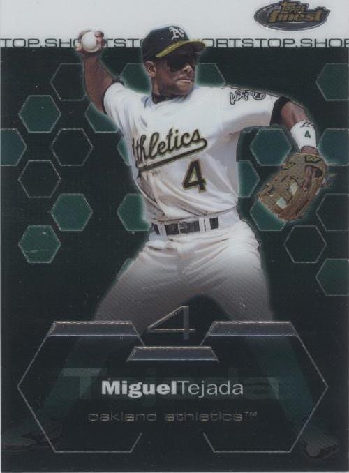 2003 Topps Finest - #90 Miguel Tejada for sale online | eBay