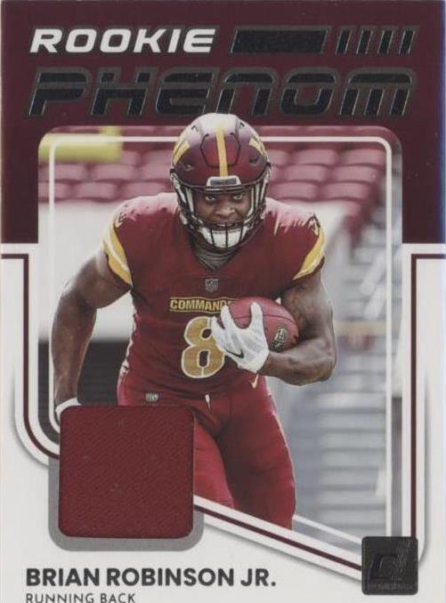 2022 Panini Donruss - Rookie Phenom Jerseys Brian Robinson Jr. #RPJ-26 ...