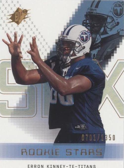 2000 SPx - Rookie Stars #101 Erron Kinney /1350 (RC) for sale online | eBay