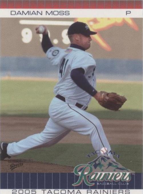 2005 MultiAd Sports Tacoma Rainiers - #25 Damian Moss for sale online ...