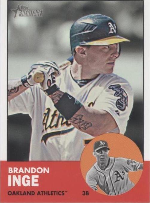 2012 Topps Heritage High Numbers - #H656 Brandon Inge for sale online ...
