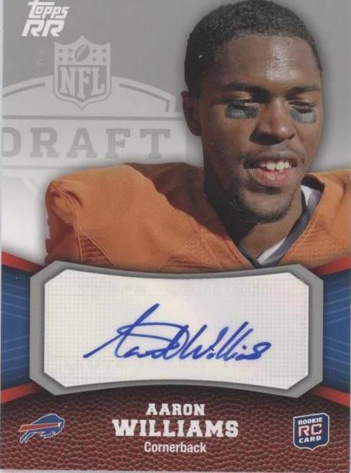 2011 Topps Rising Rookies - Aaron Williams #119 Rookie Autographs (AU ...