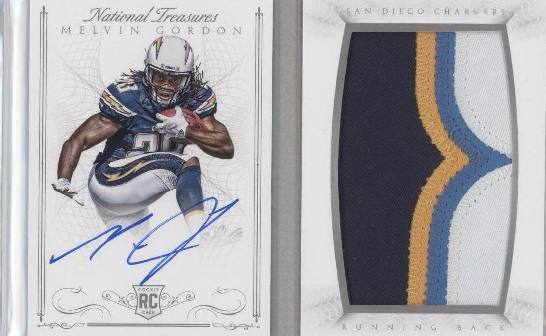 2015 Panini National Treasures - Rookie Jumbo Material Signature ...