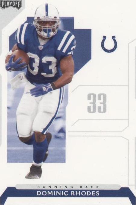 2006 Playoff NFL Playoffs - Dominic Rhodes #69 for sale online | eBay