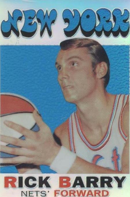 1996-97 Topps Stadium Club - Finest Reprints Refractor #5 Rick Barry ...
