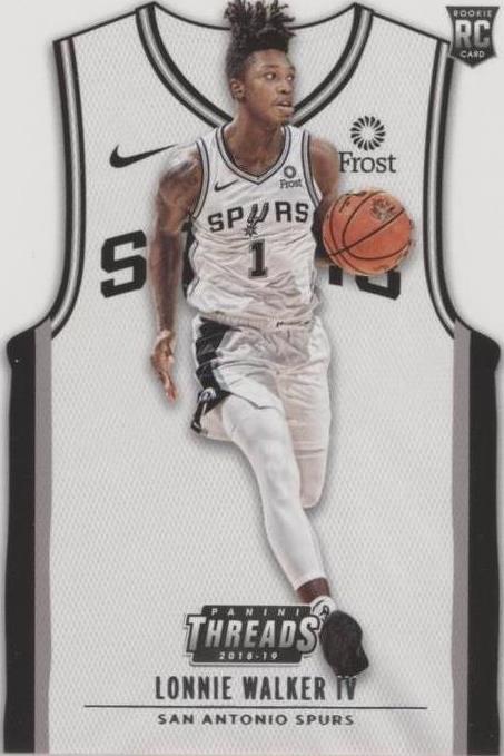 2018-19 Panini Threads - Rookies Association #129 Lonnie Walker IV (RC ...