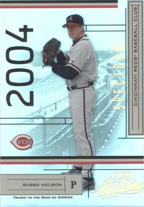 2004 Playoff Absolute Memorabilia - Spectrum Silver #21 Bubba Nelson ...