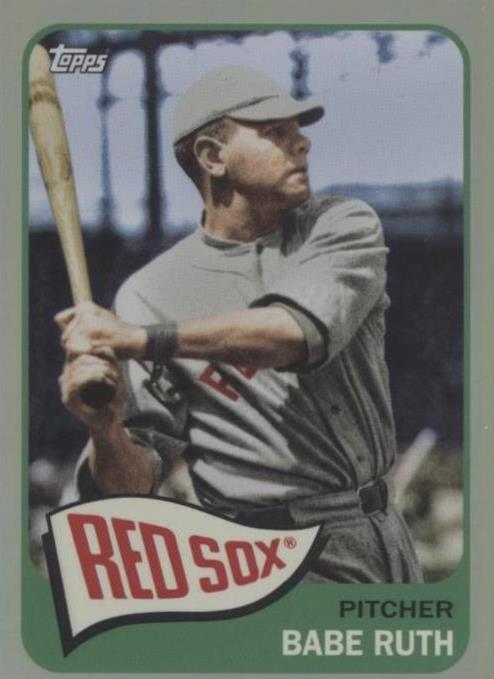 2023 Topps Archives - 1965 Topps Rainbow Foil #112 Babe Ruth /199 for ...