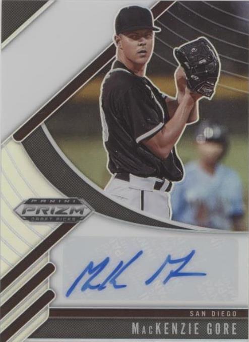 2020 Panini Prizm Draft Picks - Autographs Mackenzie Gore #A-MG (AU, RC ...