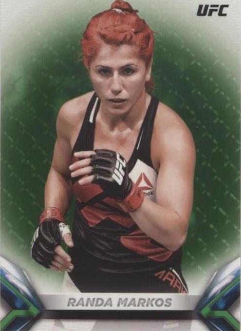 2018 Topps UFC Knockout - Randa Markos #68 Green /199 for sale online ...
