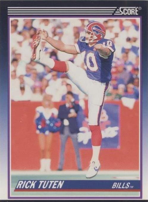 1990 Score - Rookie & Traded (Supplemental) Rick Tuten #9T (RC) for ...