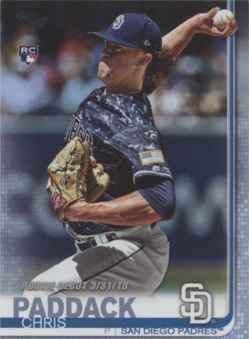 2019 Topps Update Series - Rookie Debut Father's Day Blue #US207 Chris ...