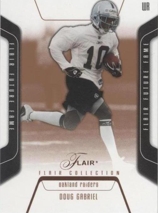 2003 Flair - Future Fame Collection #114 Doug Gabriel /125 (RC) for ...