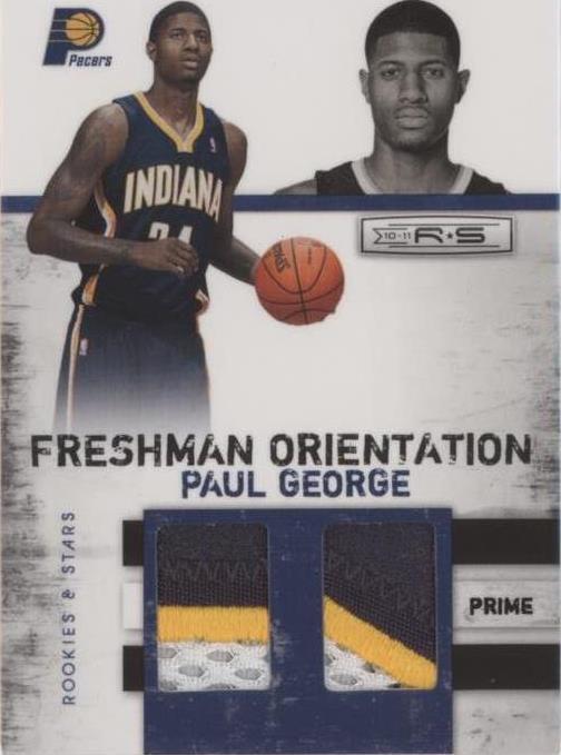 2010-11 Panini Rookies & Stars - Freshman Orientation Materials Paul ...