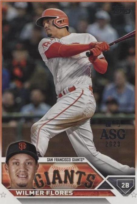 2023 Topps Complete Set - Wilmer Flores #552 All-Star Game for sale ...