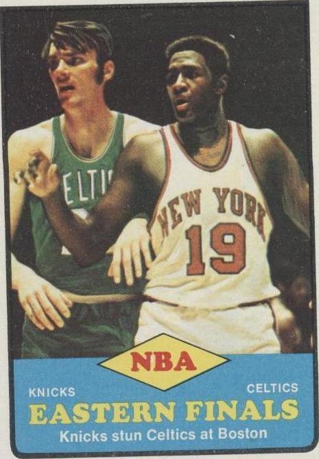 1973-74 Topps - NBA Eastern Finals #66 Willis Reed, Hank Finkel (RC ...