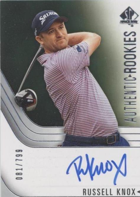 2021 SP Authentic - Authentic Rookie Signatures Tier 1 Russell Knox #74 ...