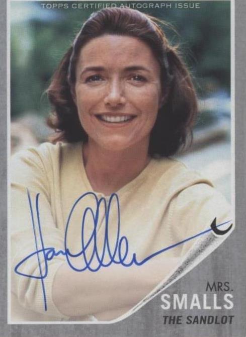 2018 Topps Archives - The Sandlot Autographs Silver #SLA-MS Karen Allen ...