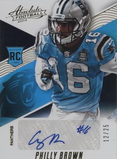 2014 Panini Absolute - Rookie Autographs Philly Brown #155 Spectrum ...