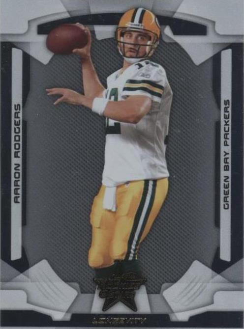 2008 Leaf Rookies & Stars Longevity - Aaron Rodgers #34 for sale online ...
