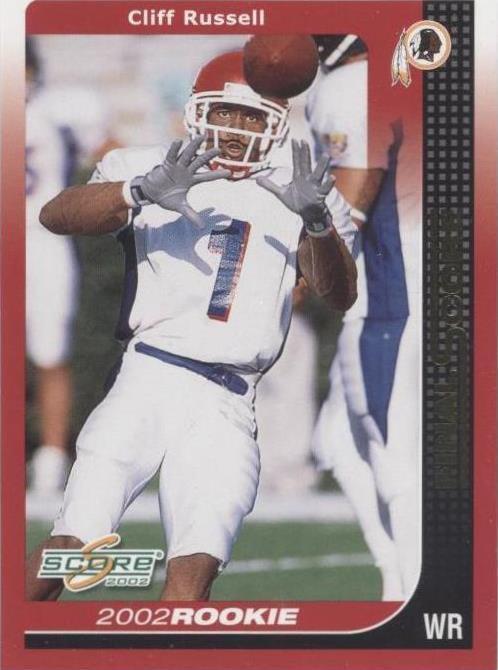 2002 Score - 2002 Rookie Cliff Russell #277 Final Score /100 (RC) for ...