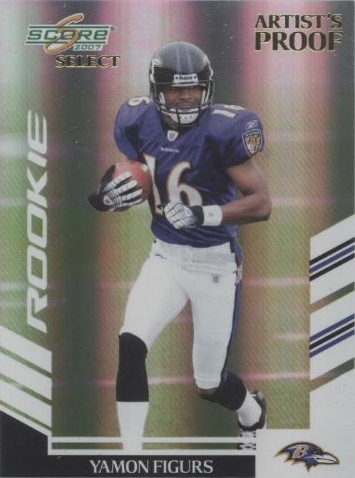 2007 Score Select - Rookie Yamon Figurs #427 Artist's Proof /32 (RC ...