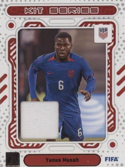2023-24 Panini Donruss Fifa - Kit Series Yunus Musah #KS-YM (MEM) for ...