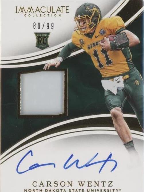 2016 Panini Immaculate Collection Collegiate - Immaculate Signature ...