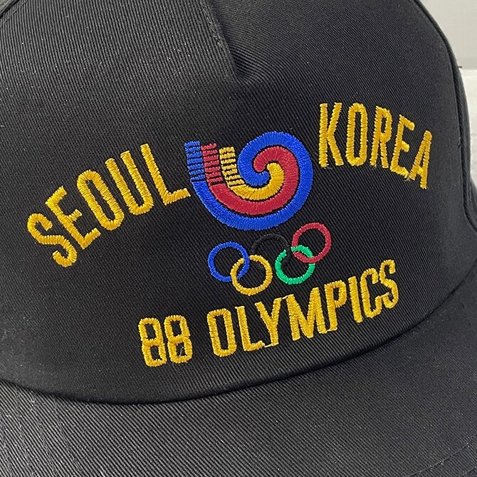 GD TAEYANG 'GOOD BOY' 88 Seoul Olympic Ring Flag Embroidery GD TAEYANG 'GOOD BOY' 88 Seoul Olympic Ring Flag Embroidery