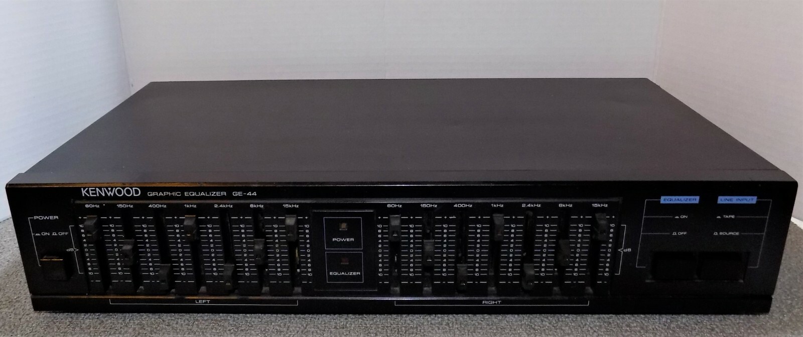 Купить Эквалайзеры GE-44 VINTAGE KENWOOD ge/44 7 BAND GRAPHIC EQUALIZER ...
