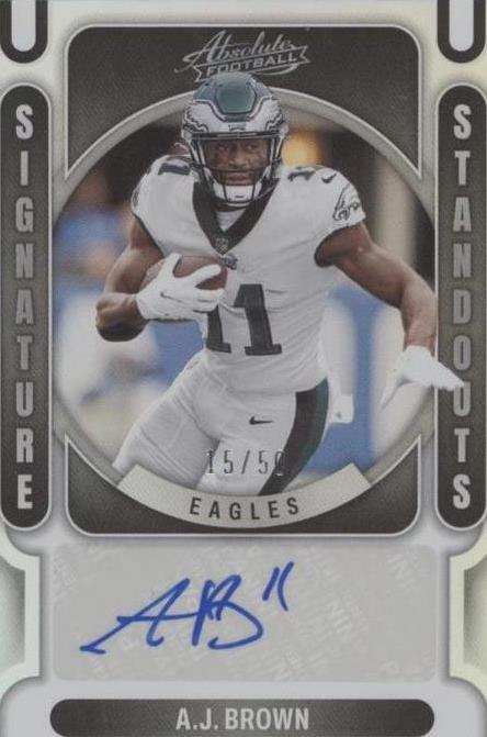2022 Panini Absolute - Signature Standouts #SS-AJB A.J. Brown /50 (AU ...