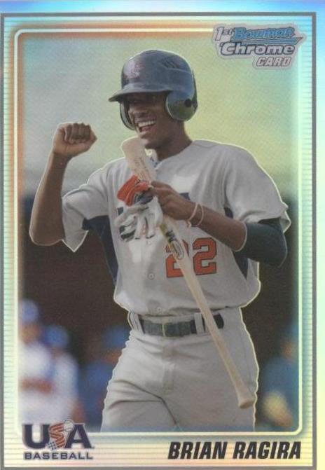 2010 Bowman Chrome - 18u USA Team Brian Ragira #USA18-BC14 Refractor ...