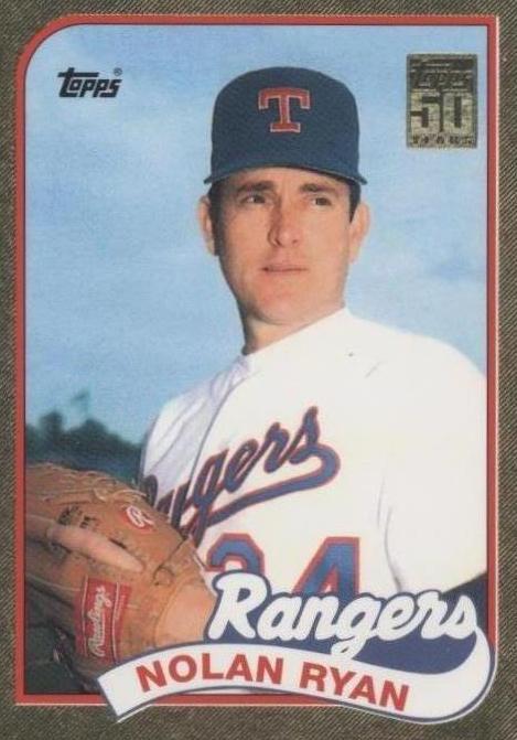 2001 Topps Traded & Rookies - 50 Years Topps Reprint Nolan Ryan #T134 ...
