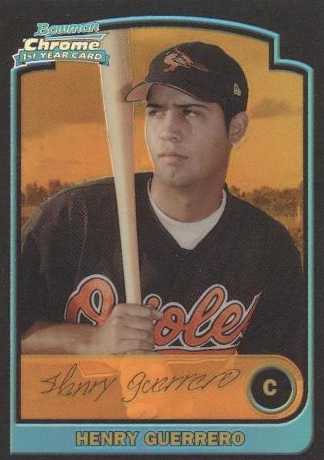 2003 Bowman Chrome - Henry Guerrero #224 Gold Refractor /170 (RC) for sale online | eBay