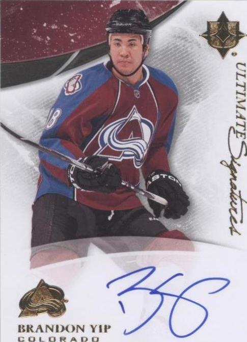 2010-11 Ultimate Collection - Ultimate Signatures Brandon Yip #US-BY (AU, RC) for sale online | eBay