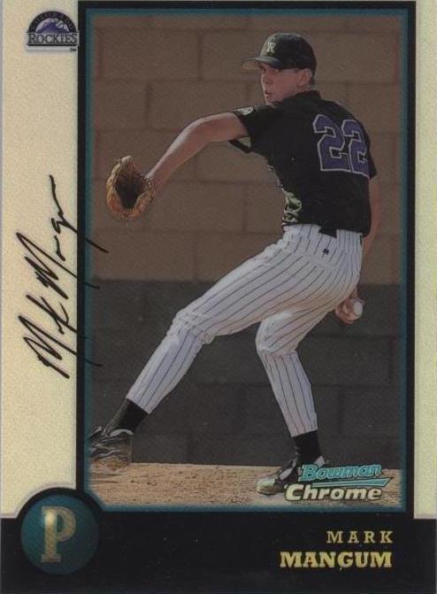 1998 Bowman Chrome - Mark Mangum #139 Refractor for sale online | eBay