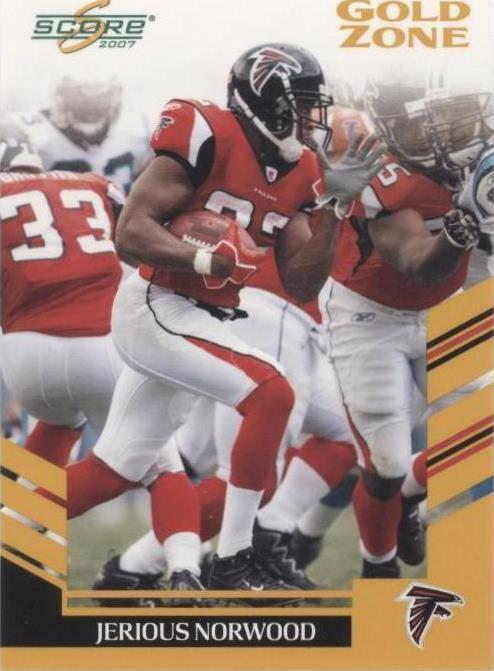 2007 Score - Jerious Norwood #78 Gold Zone /600 for sale online | eBay