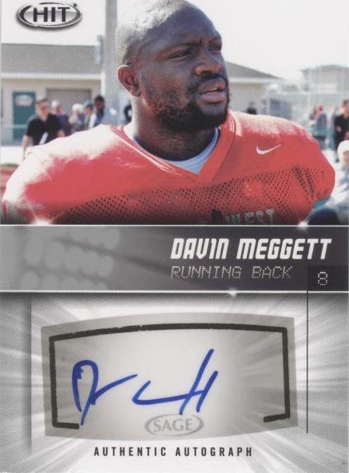 2012 SAGE Hit - Autographs Davin Meggett #A13 Silver (AU, RC) for sale ...