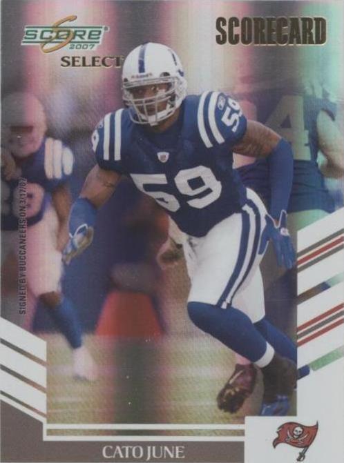 2007 Score Select - Cato June #226 Scorecard /100 for sale online | eBay
