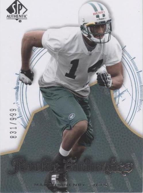 2008 SP Authentic - Rookie Authentics Marcus Henry #165 /999 (RC) for ...