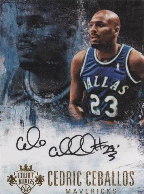 2014-15 Panini Court Kings - Autographs Cedric Ceballos #CK-CC /149 (AU ...