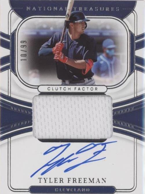 2022 Panini National Treasures - Clutch Factor Signatures #CFS-TF Tyler ...
