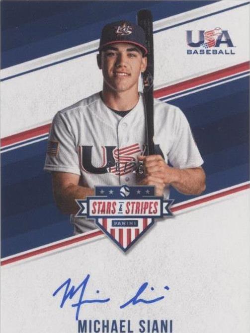 2018 Panini USA Baseball Stars & Stripes - 18U National Team Signatures ...